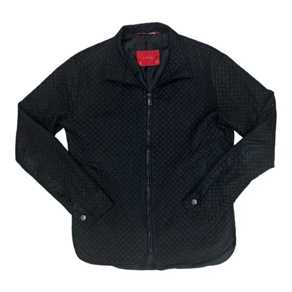 Zara | Jackets & Coats | Zara Man Jacket Mens Size M Black Quilted Full ...
